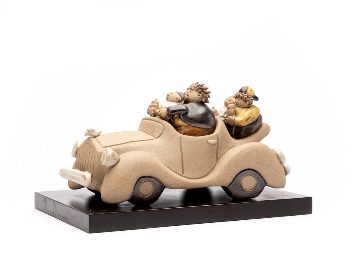 Family Road Trip – Handmade Mexican Ceramic Sculpture by Rodo Padilla ...